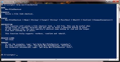 New File Shortcut The Lonely Administrator
