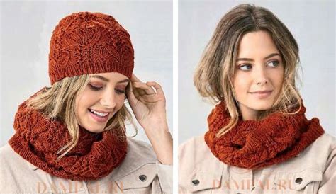 Шапка и шарф Knitted Hats Shapka Crochet Scarf