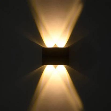 4 Watt Updown Side Elevation Led Light For Outdoor Waterproof Ip 65 Wall Lamp At ₹ 450piece