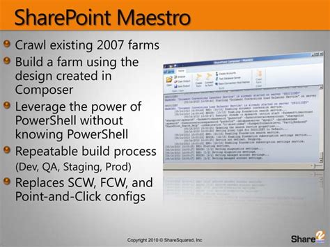 No Code Sharepoint Solutions PPT