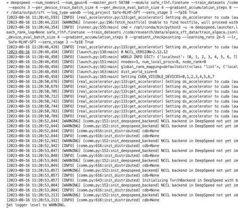 Bug V100下面启动训练存在问题 · Issue 130 · Pku Alignmentsafe Rlhf · Github