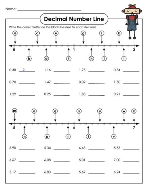 Best Images About Number Line And Decimal On Pinterest Activities Babe Centered