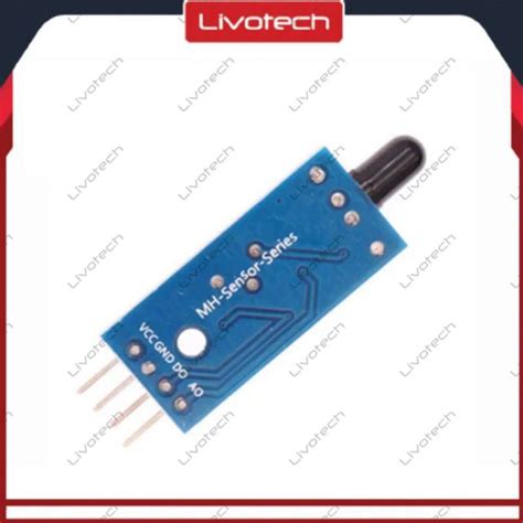 Jual Ir Infrared Flame Detection 4 Wire Module Fire Detector Modul Sensor Kebakaran Api Arduino