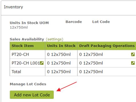 Vinsight Documentation Stock Items Vinsight Documentation