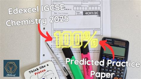 Edexcel Igcse Chemistry Specification