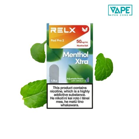 Relx Infinity Pod Pod Pro Mint Menthol Xtra