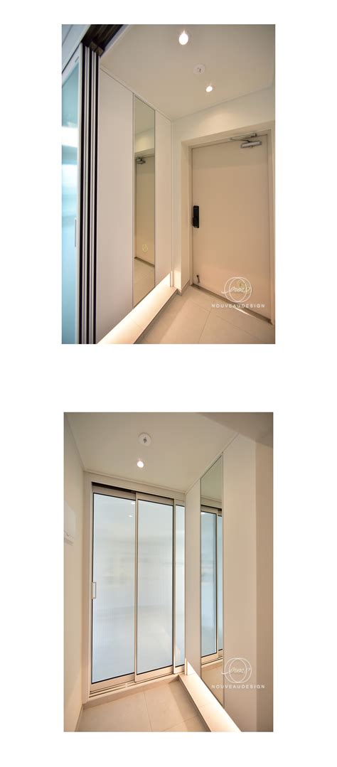 화이트 컬러로 개방감 있게 꾸민 수원 원천레이크파크 24py 20 누보디자인