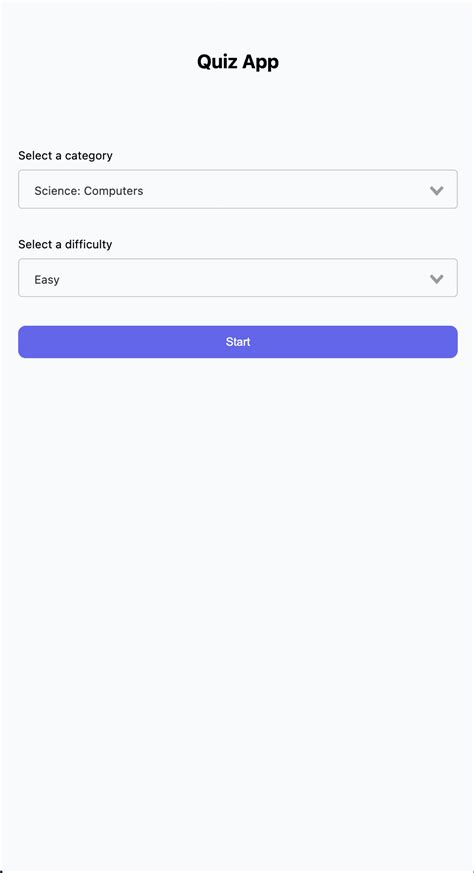 Github Mustafadalgaquiz App Quiz Application Developed With Vuejs