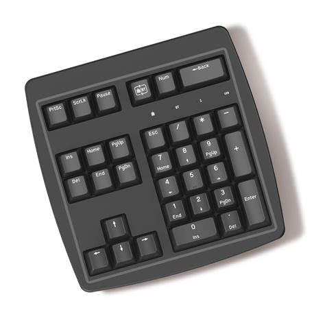 Mechanical Programmable Bluetooth Numpad With Arrow Key Numeric Keypad With Direction Keys