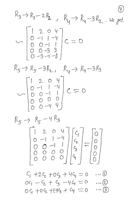 Solved Problem 5 In Each Part Determine If The Given Vectors In R Are Course Hero