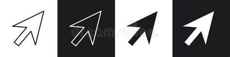Cursor Arrow Vecor Icon Set Stock Vector Illustration Of Digital Cursor Arrow Vecor Icon Set Stock Vector Illustration Of Digital