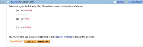 Solved 4 3 Points DevoreStat9 4 E 031 My Notes Ask Your Chegg