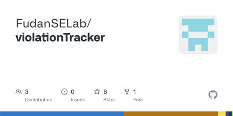 GitHub FudanSELab ViolationTracker