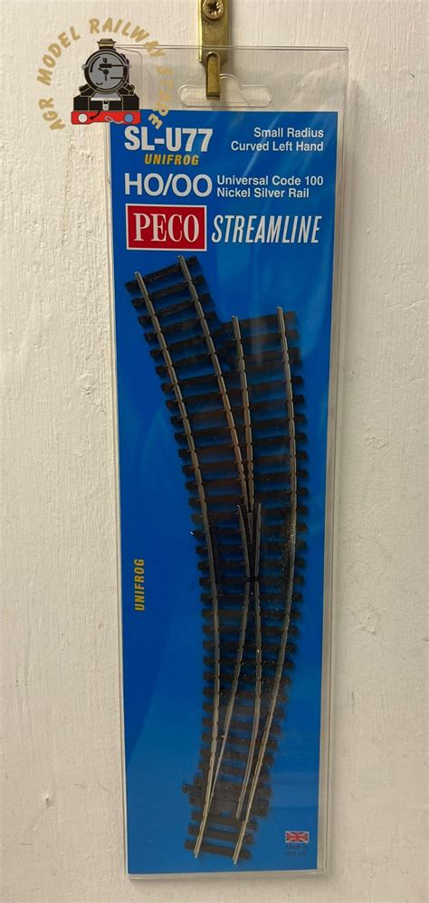 Peco Sl U77 Oo Gauge Code 100 Curved Left Hand Unifrog Small Radius
