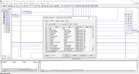Interface Of The Sap Powerdesigner Software—creation Of The Entity Download Scientific Diagram