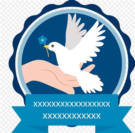 手捧白鸽蓝色标签png图片素材下载图片编号7819603 Png素材网
