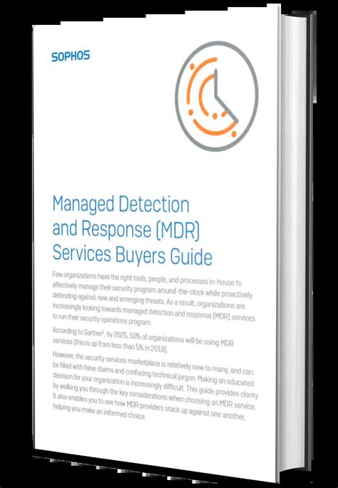 Managed Detection And Response MDR Services Buyers Guide Best