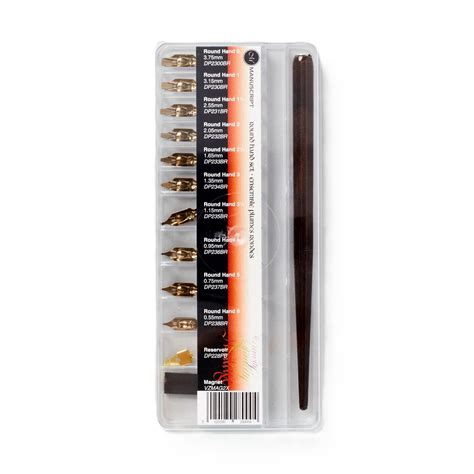Manuscript Round Hand Calligraphy Dip Pen Set