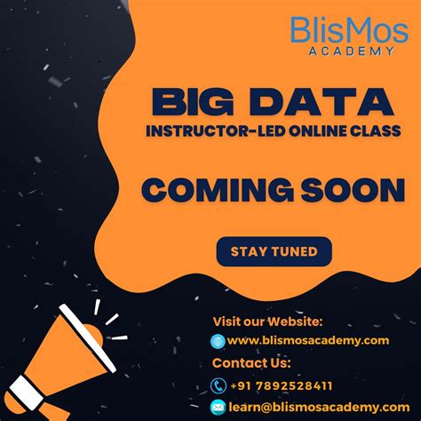 Blismos Academy On Linkedin Bigdata Datascience Technology Data