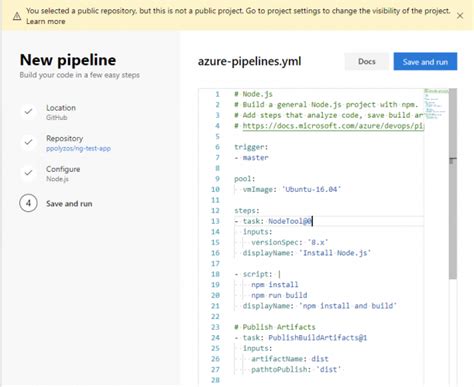 publish an angular web app to azure using github azuredevops and azure storage account paris
