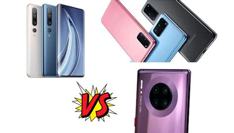 Xiaomi Mi Pro Vs Samsung Galaxy S Vs Huawei Mate Pro