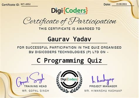 gaurav yadav on linkedin cprogramming coding digicoders learning