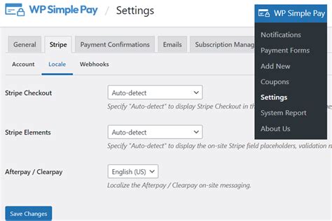 how to use user s preferred language on stripe checkout page
