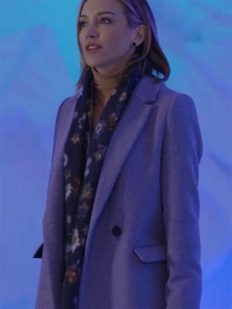 A Royal Christmas Crush 2023 Katie Cassidy Coat Movie Jackets