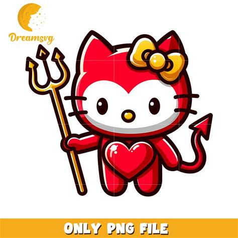 Hello Kitty Devil Png Image Download Dreamsvg Store