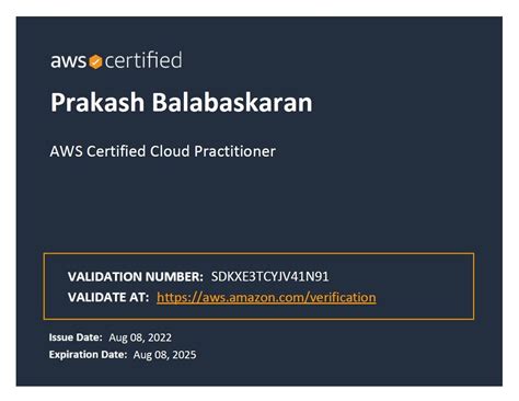 Prakash Balabaskaran On Linkedin Awscloud Awscertified