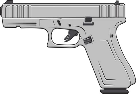 Glock Handgun Vector