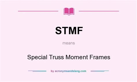 Stmf Special Truss Moment Frames In Undefined By