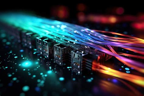 Seamless Connectivity Network Of Massive Database Servers Linked By High Speed Fiber Optic Cable