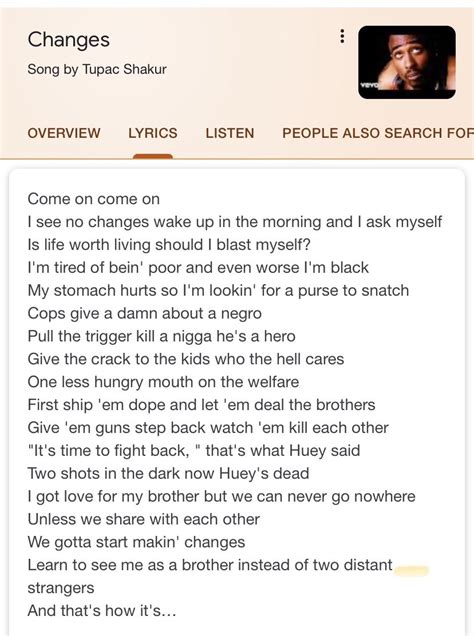 Tupac Lyrics