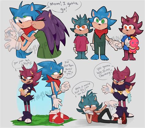 Sonics Siblings By Notmysoups On Deviantart