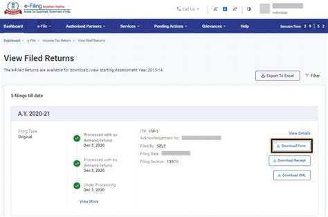How To Download Itr Acknowledgement Steps To Follow And Things To Remember