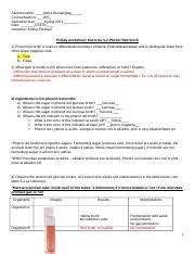Prelab Worksheets Due Week Done Docx Student Name Andre Bumanglag Course Section