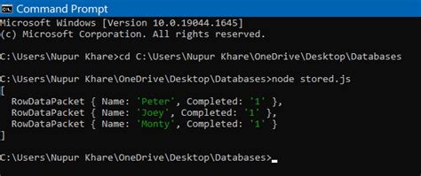 Mysql Nodejs Calling Stored Procedure Mysqlcode