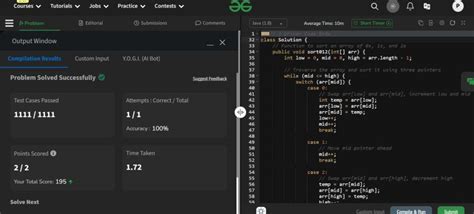 Dsachallenge Codingjourney Problemsolving Java Geeksforgeeks Punit Tak