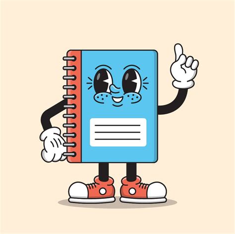 Notebook Cartoon Royalty Free Stock Vector Images And Clip Art