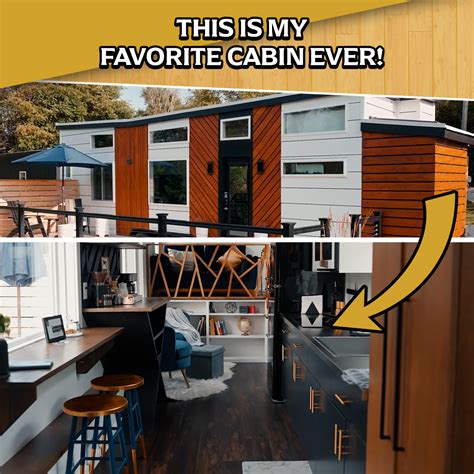 Ohios Lux Tiny House Has An Unreal Bathroom Bathroom House Ohio