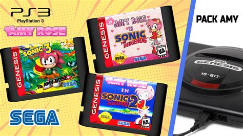 Sonic Origins Pack Amy Rose Sega Genesis 👉 Ps3 Hen Pkg Youtube
