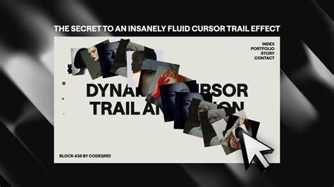 This Cursor Trail Effect Moves Like It Has A Mind Of Its Own Youtube