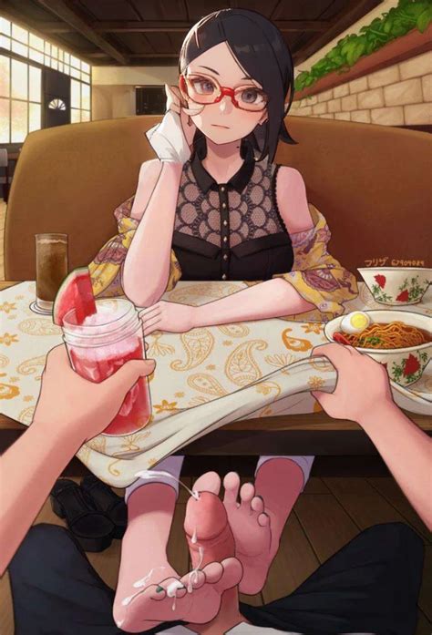 rule 34 ai generated edit feet foot fetish footjob glasses naruto
