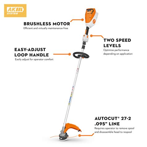Stihl Homeowner Lithium Ion Trimmer Model Fsa R Set Northern Tool