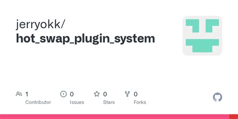 Github Jerryokkhotswappluginsystem