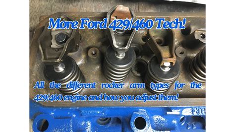 All About Ford 460 Rocker Arms And How You Make Them Adjustable Youtube