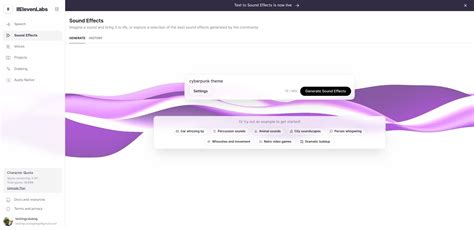 Elevenlabs Rolled Out Text To Sound Effects Ai Audio Model