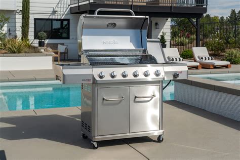 Nexgrill Gourmet Pro Gas Grill Has Burners To Spare And It Smokes Cookout News Grill