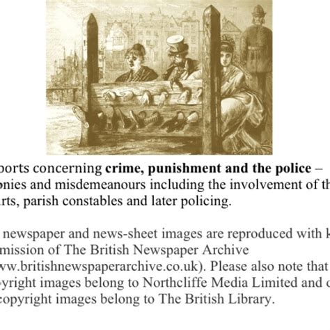 Crime Punishment And Police
